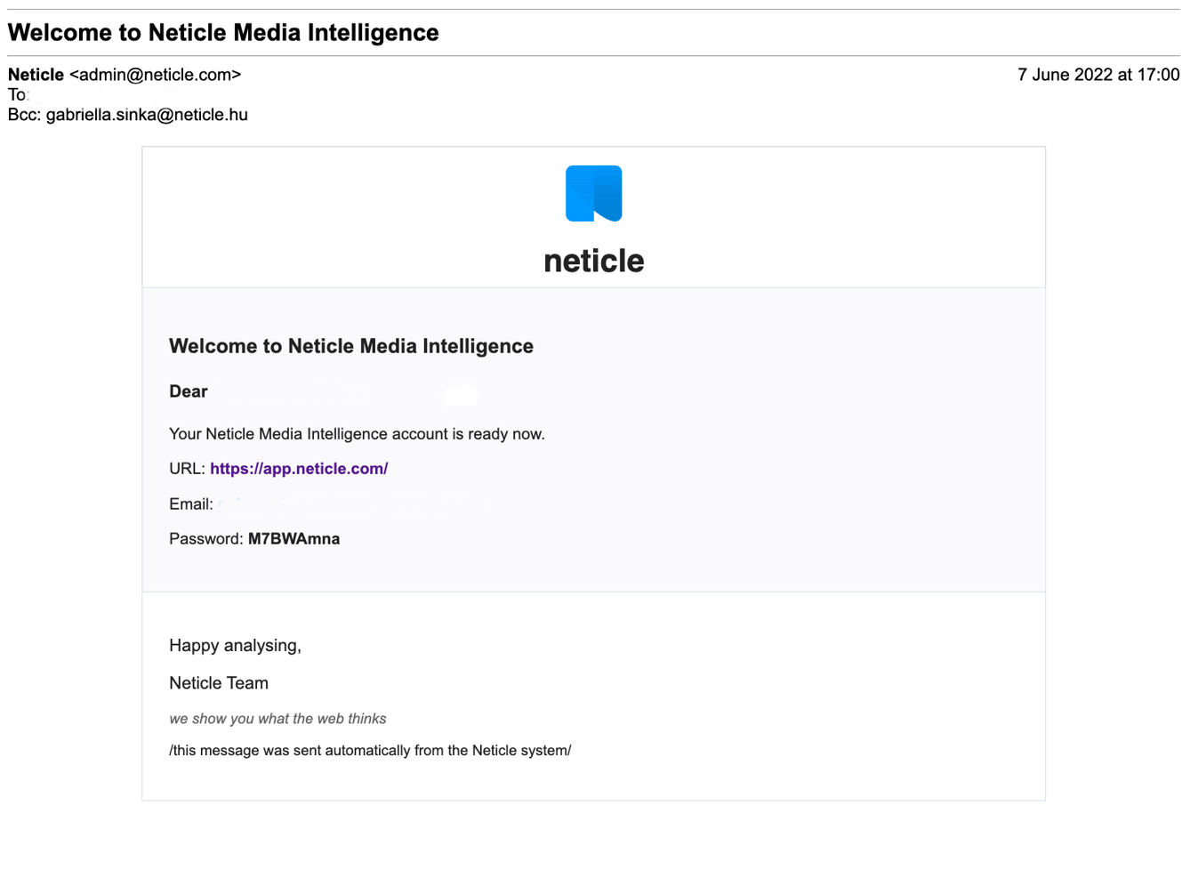 How can I login to Neticle Media Intelligence?