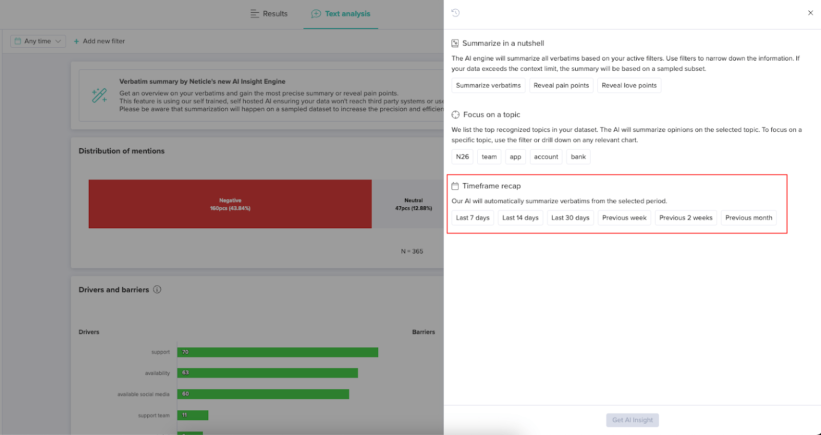 AI Insight Generation