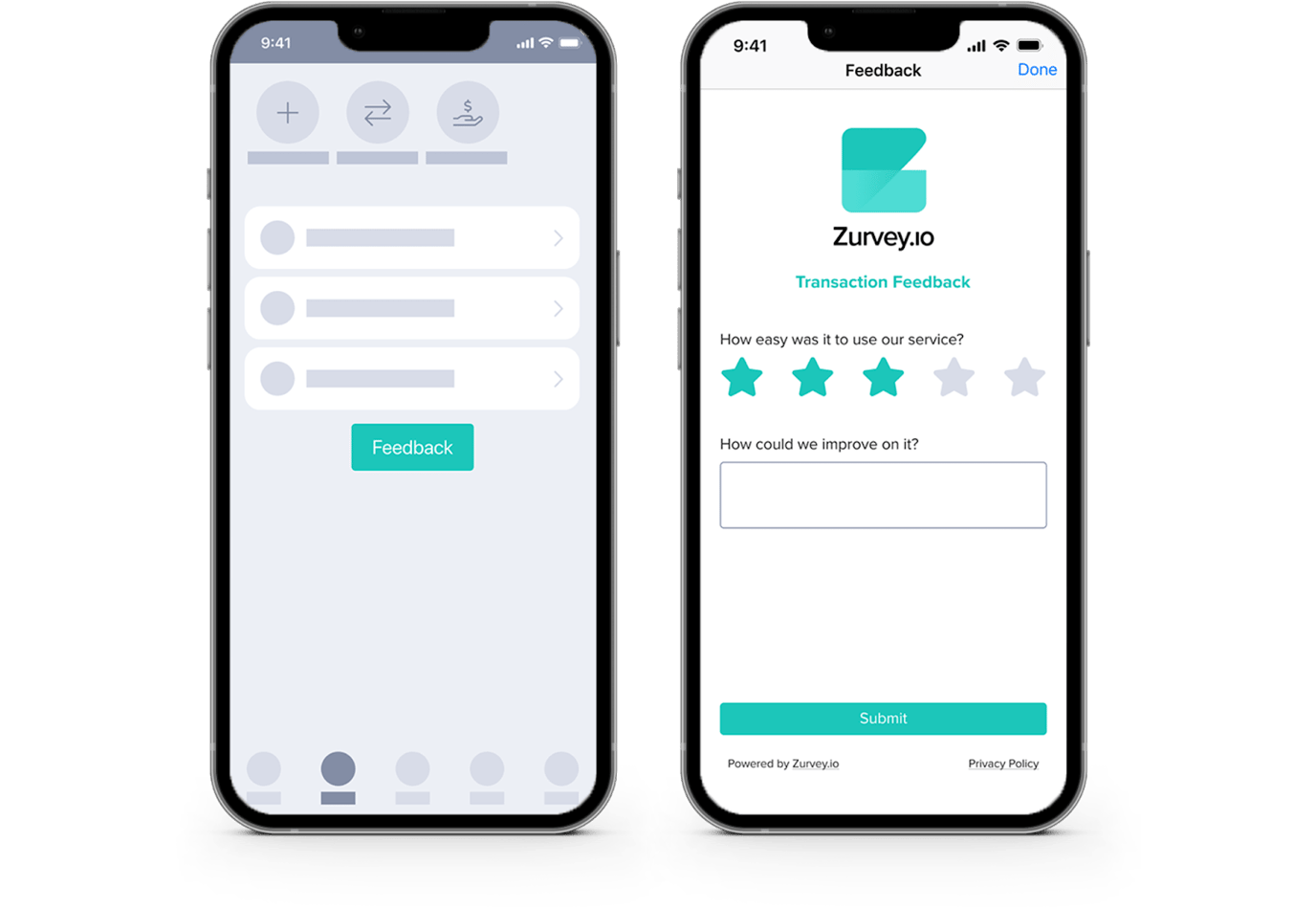 Embedding Mobile Surveys
